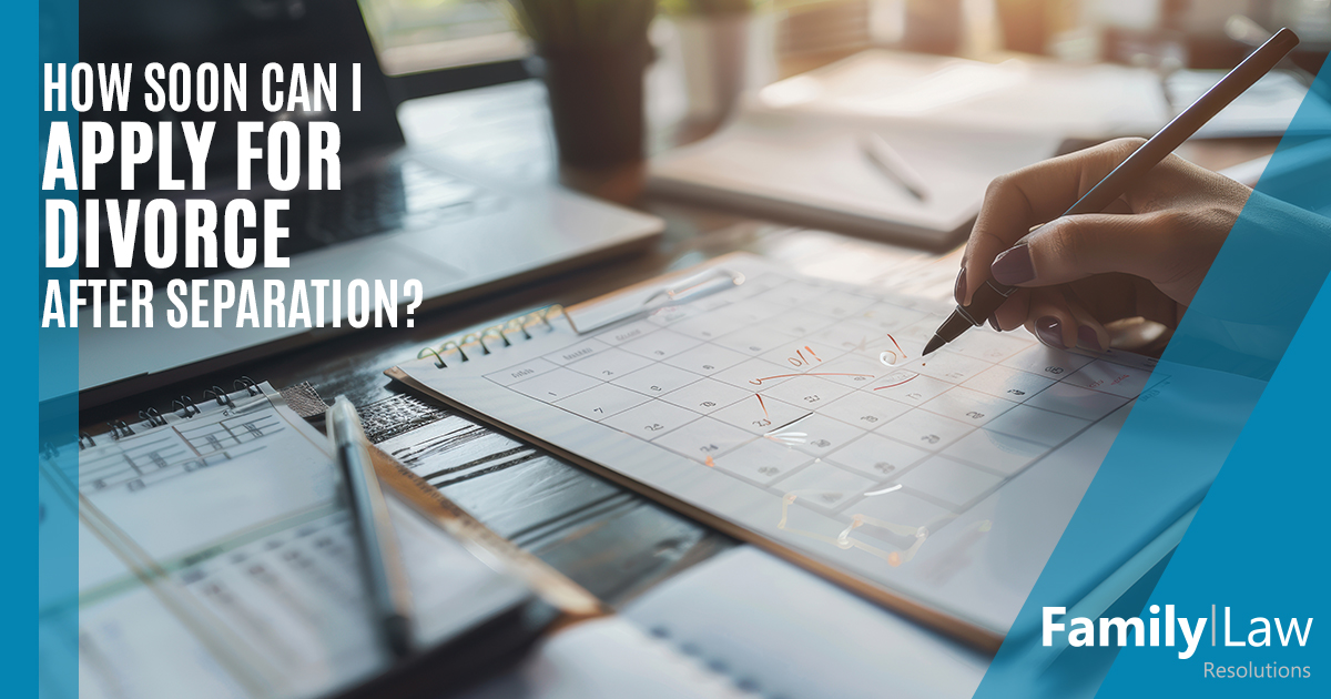 Once Separated, When Can I get Divorced?